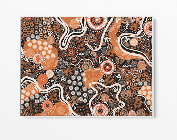 Indigenous Australian Artist Contemporary and modern storytelling ...